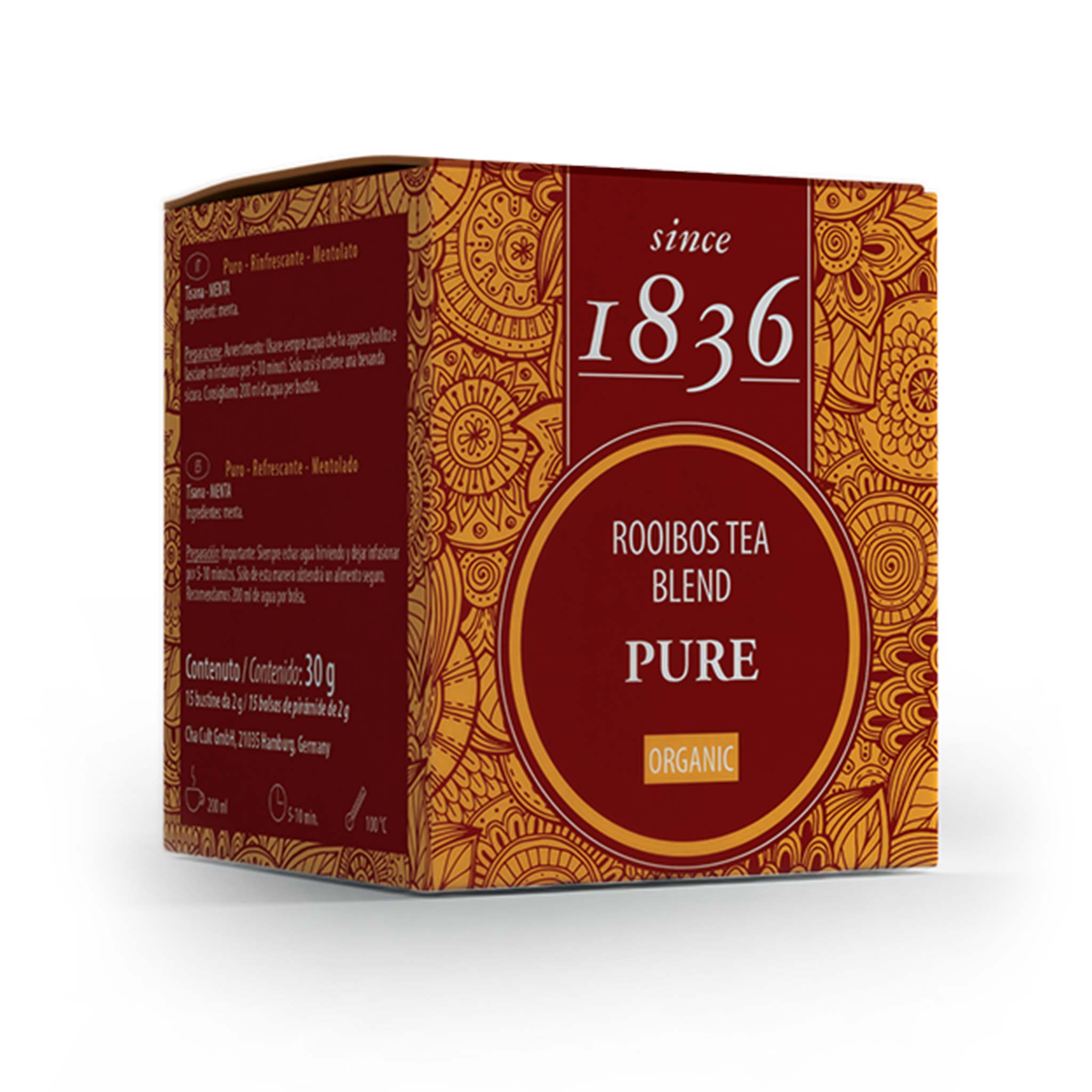 Rooibos Naturale - Tè Rosso Rooibos Puro | Dhyāna Natural Leaf Tea