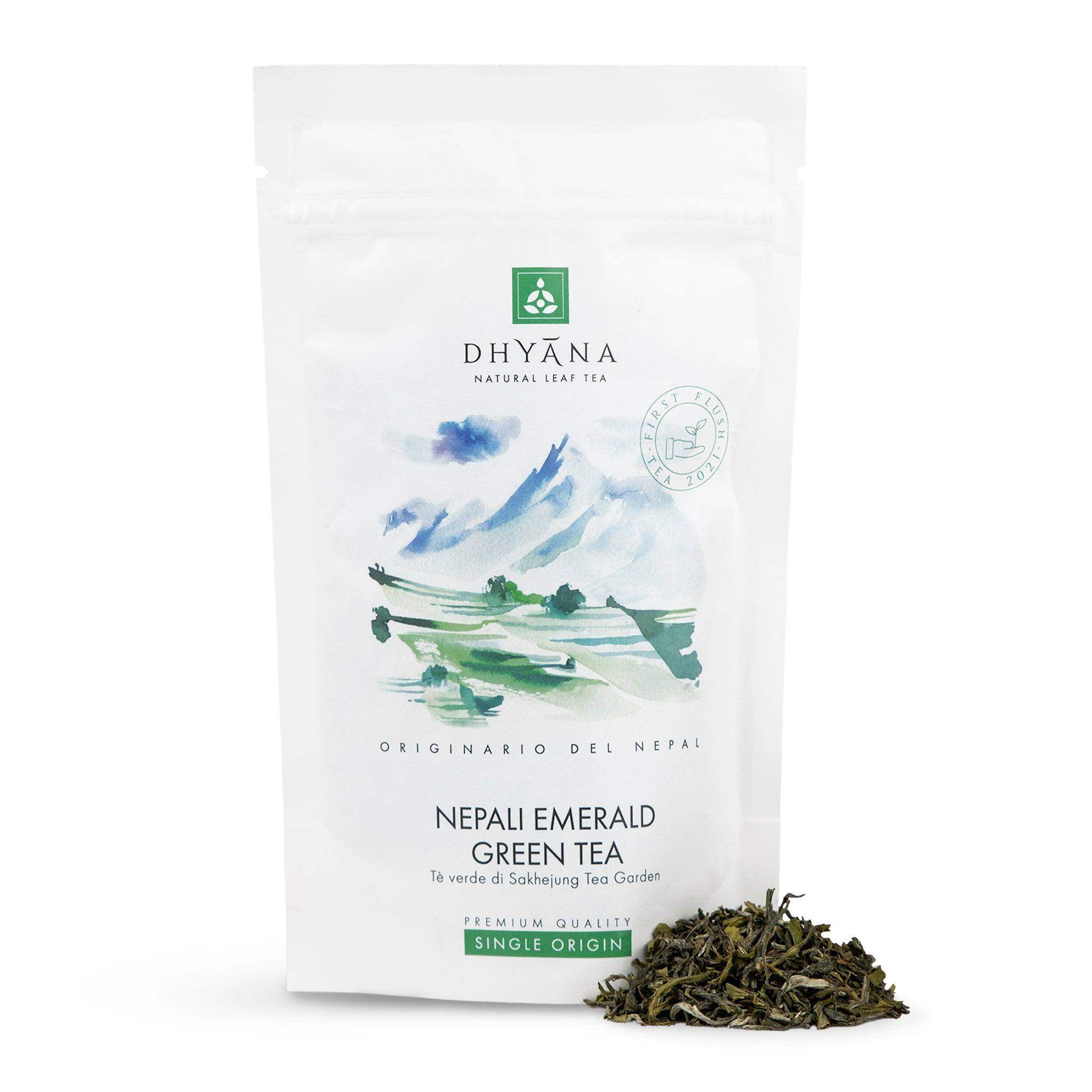Nepali Emerald Green Tea - Tè verde dal Nepal – Dhyāna - Natural Leaf Tea
